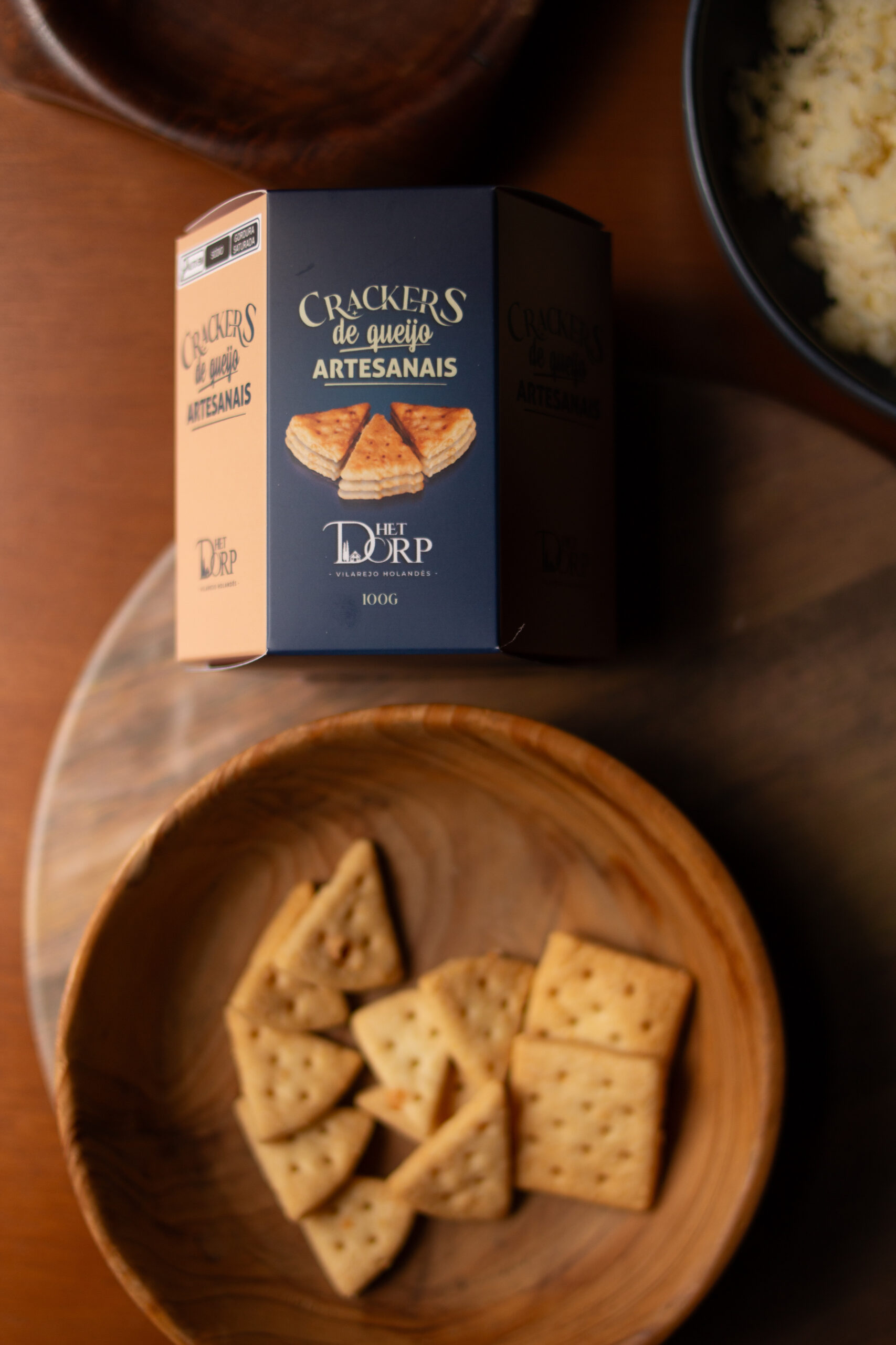Crackers de queijo – Lavandário no Paraná Het Dorp